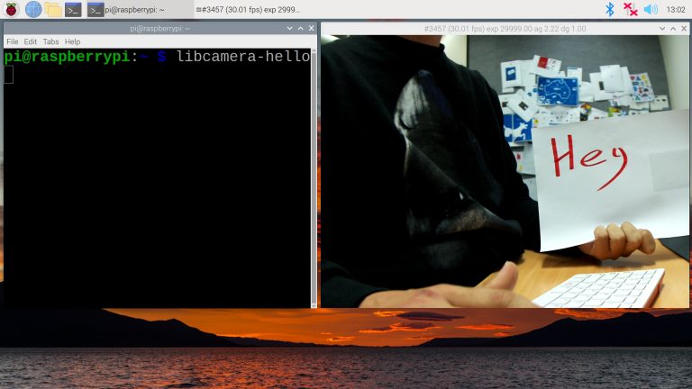 カメラモジュール libcamera – Megalabo ToolBox